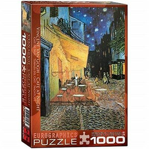 Cafe Terrace at Night by Vincent Van Gogh by Eurographics | 1000-Piece ...