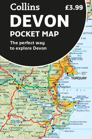 Devon Pocket Map by Collins Maps | The Perfect Way to Explore Devon ...
